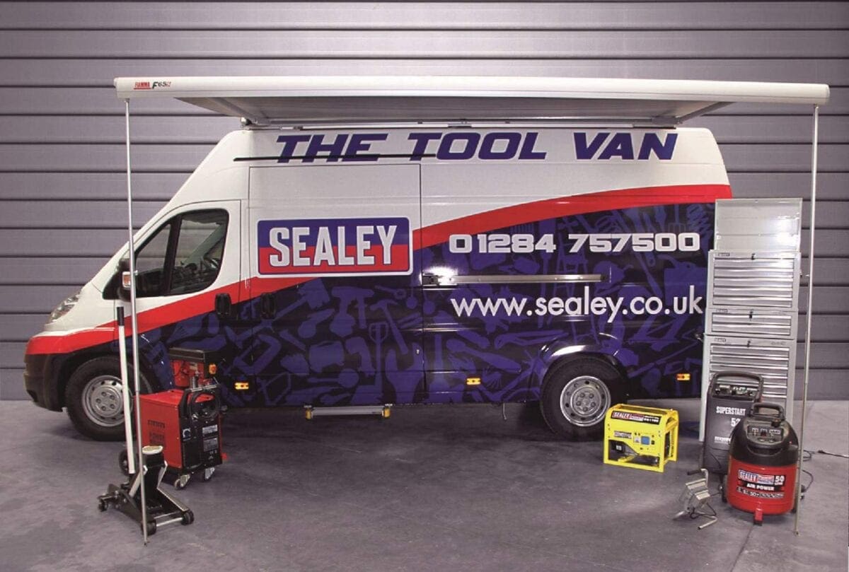 The new Sealey Tool Van | MoreBikes
