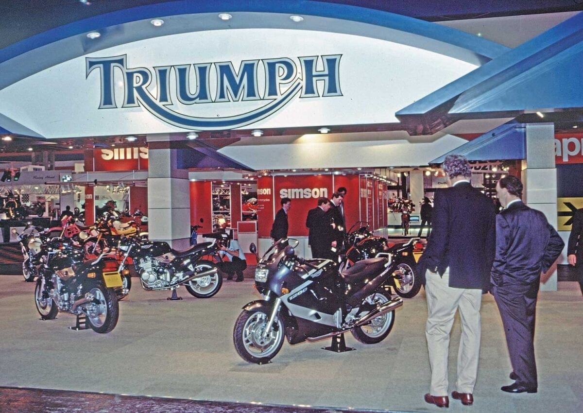 The history of Triumph | 25 years at Hinckley | MoreBikes