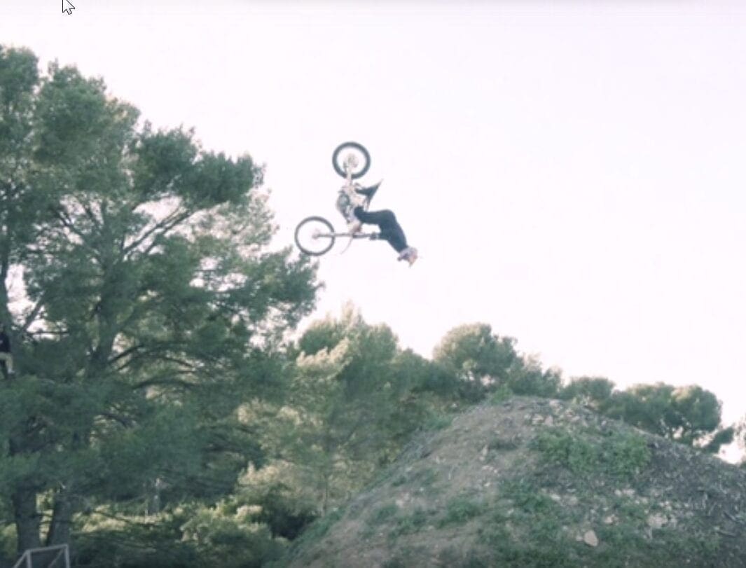 VIDEO: World's first electric KTM backflip caught on film | MoreBikes