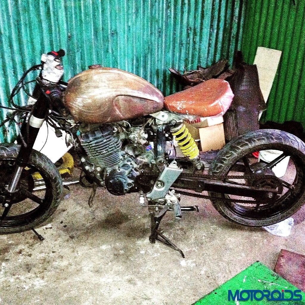 So you take a Yamaha FZ16 and build this... | MoreBikes