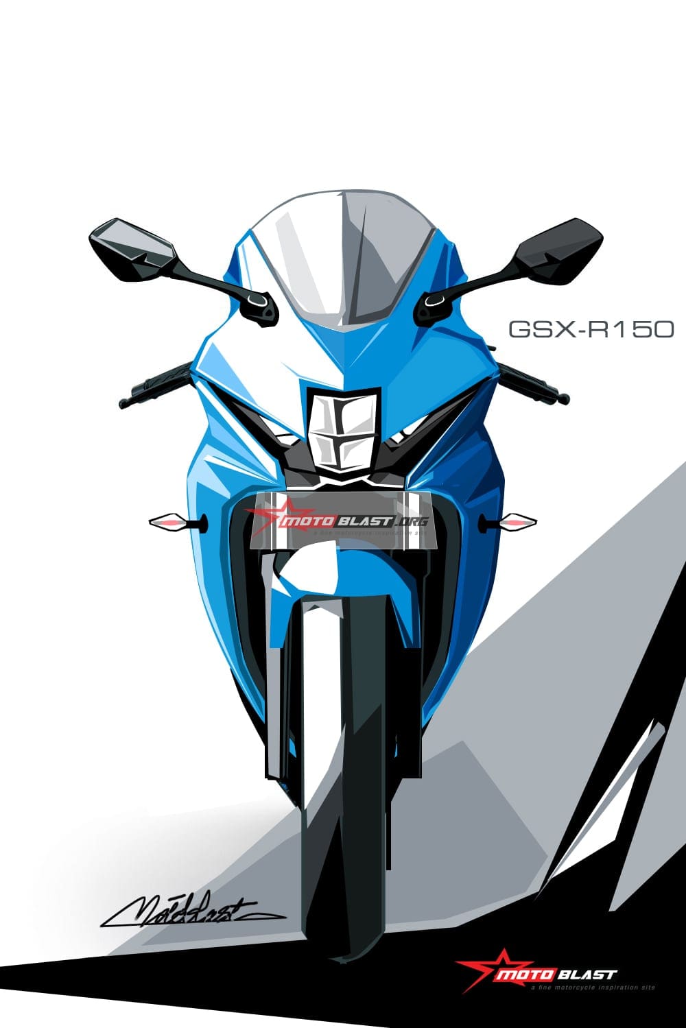 Suzuki GSX-R150 illustrations appear based on our spy shots - look ...