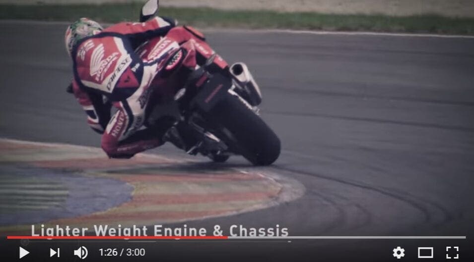 Video: Watch Nicky Hayden spank the 2017 Honda Fireblade SP around Valencia