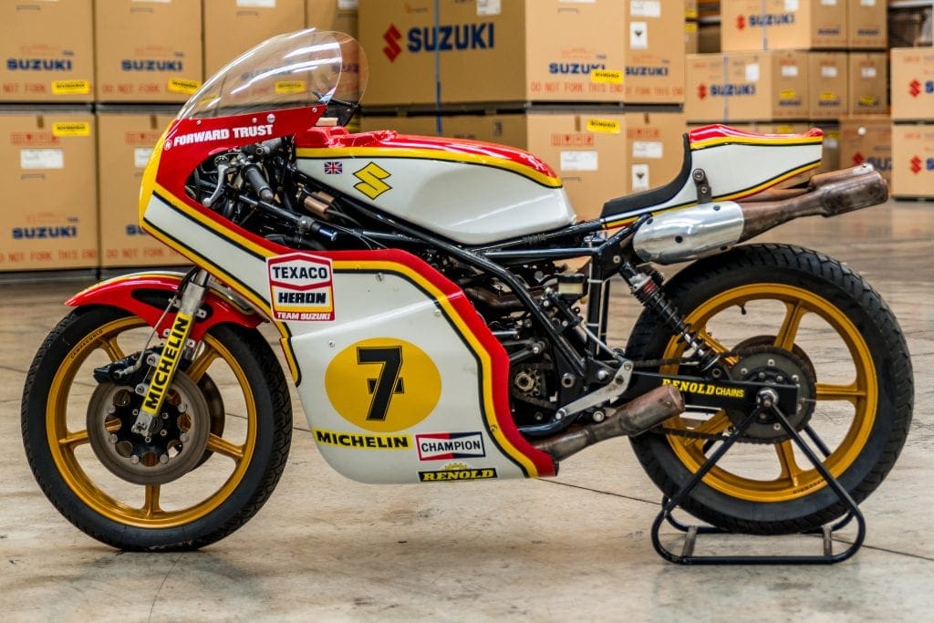 Video: Watch Suzuki's restoration of Barry Sheene's 1976 world ...