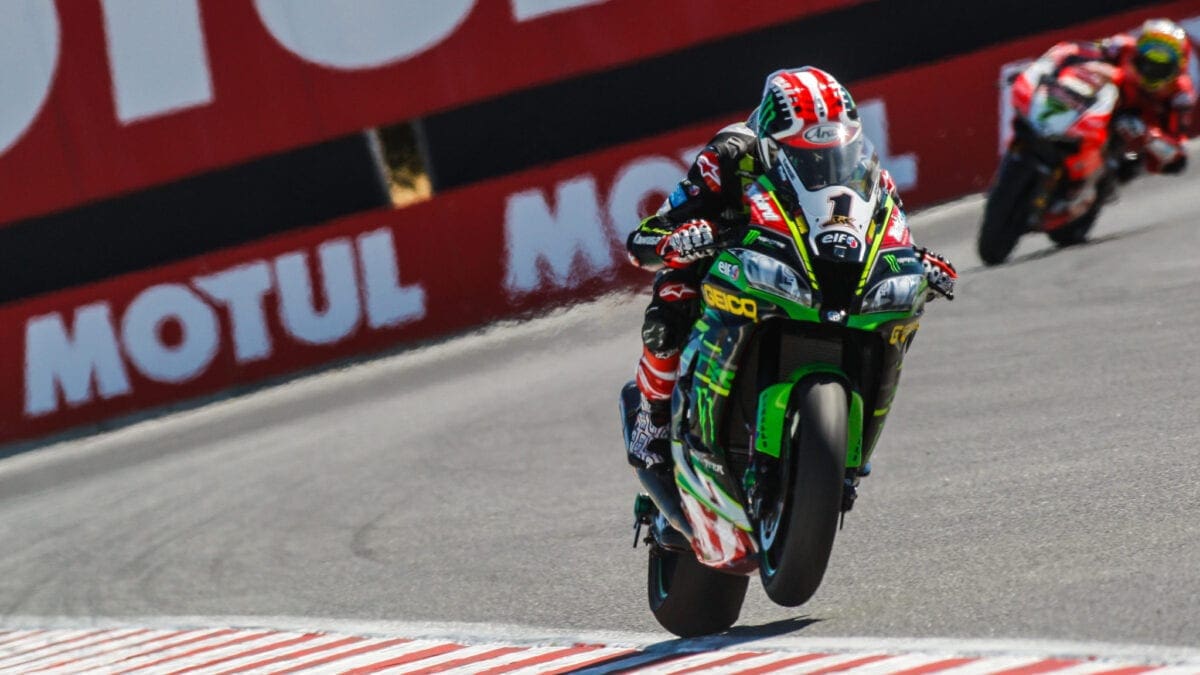 WSB: Jonathan Rea roars ahead in race one to seventh win in 2018 at ...