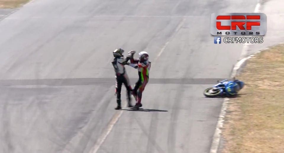 VIDEO: Costa Rican racers mid-race FIGHT results in TWO YEAR ban ...