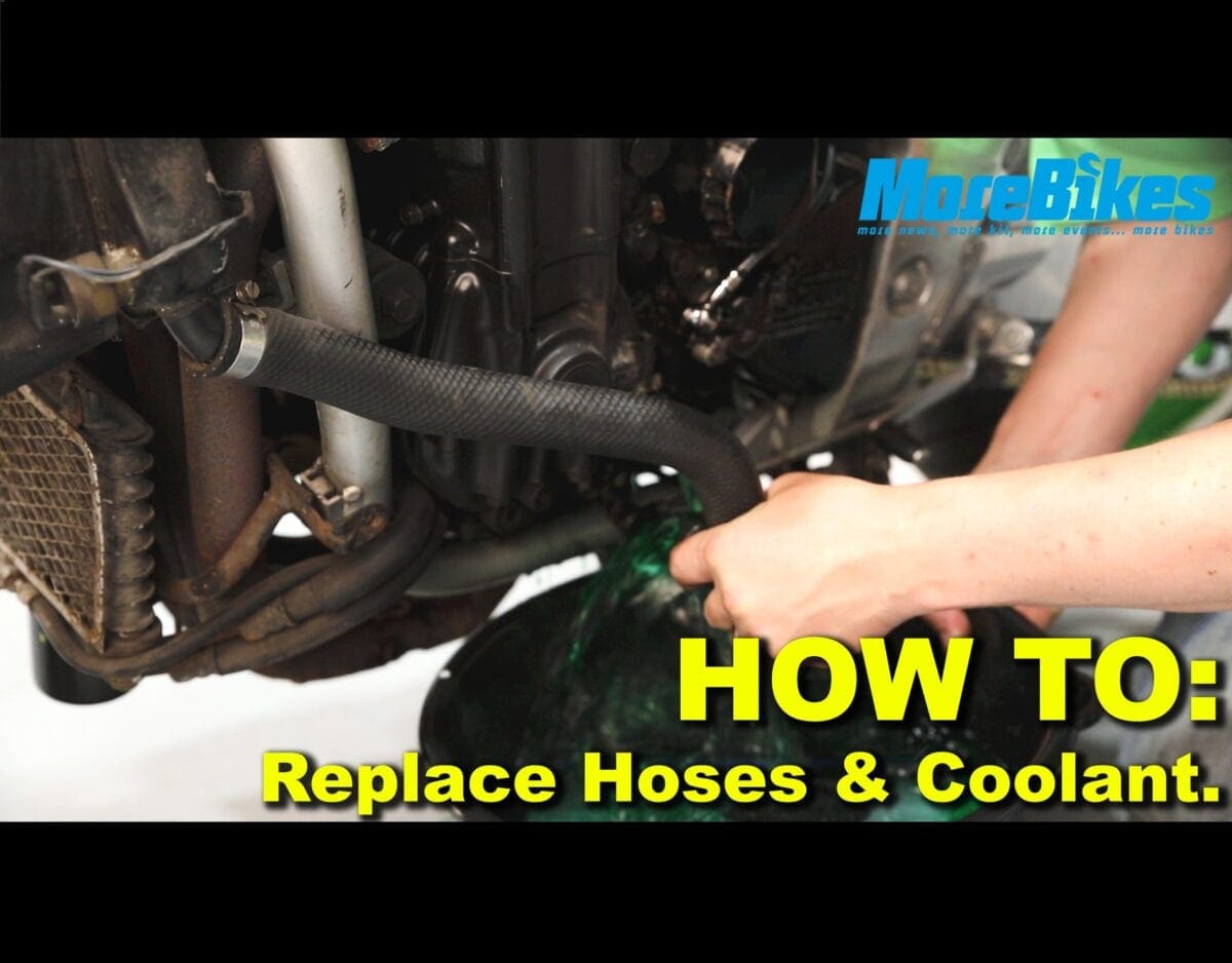 FETTLING FRIDAY: How to REPLACE your bike’s HOSES and COOLANT. Episode ...