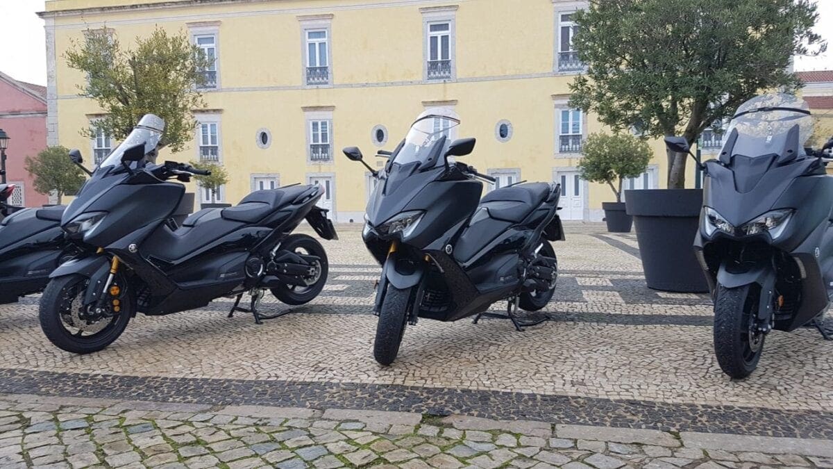 WORLD LAUNCH: Rise and shine, it's riding time for the Yamaha TMAX ...