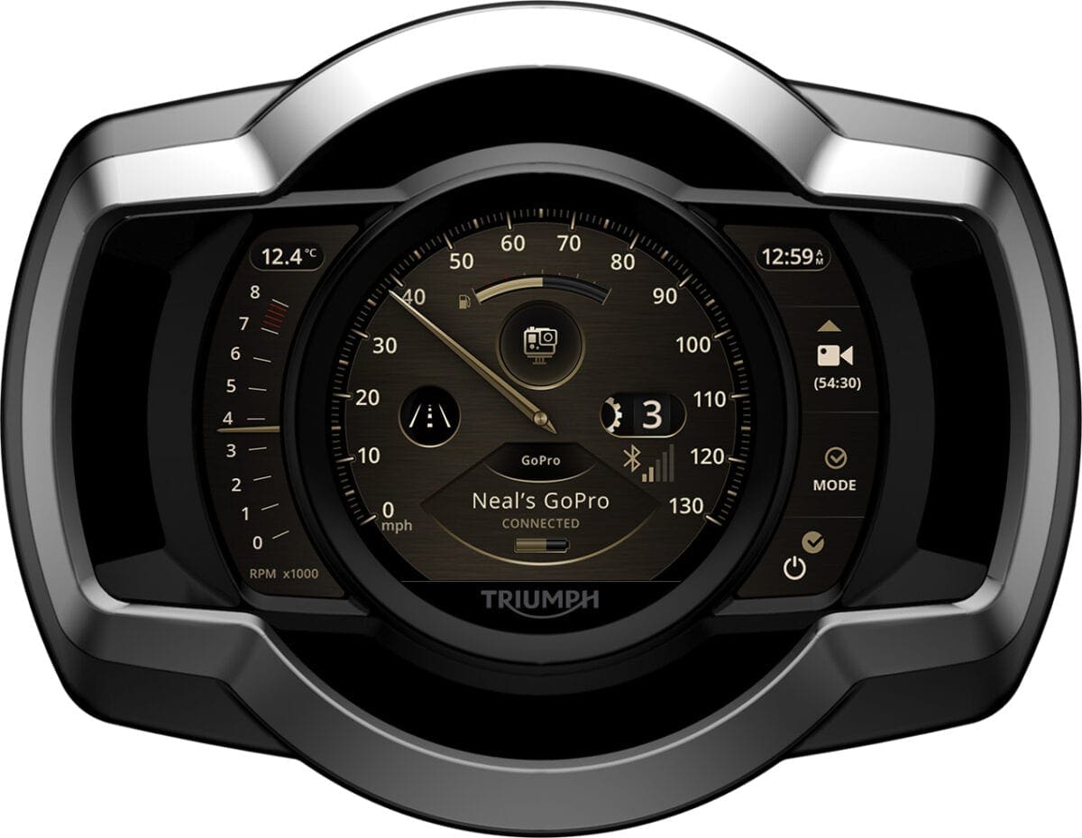 'My Triumph' CONNECTIVITY SYSTEM for Scrambler 1200 and Rocket 3 ...