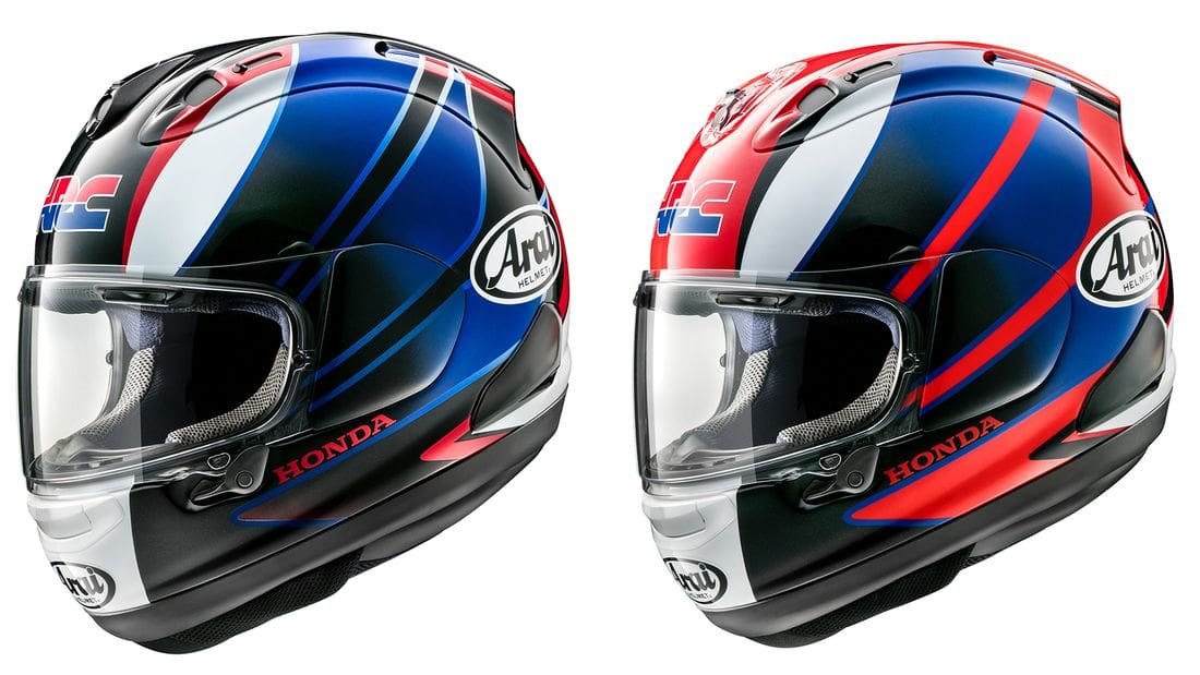 NEW GEAR: Arai’s Honda Fireblade-inspired helmet. Get YOURS now ...