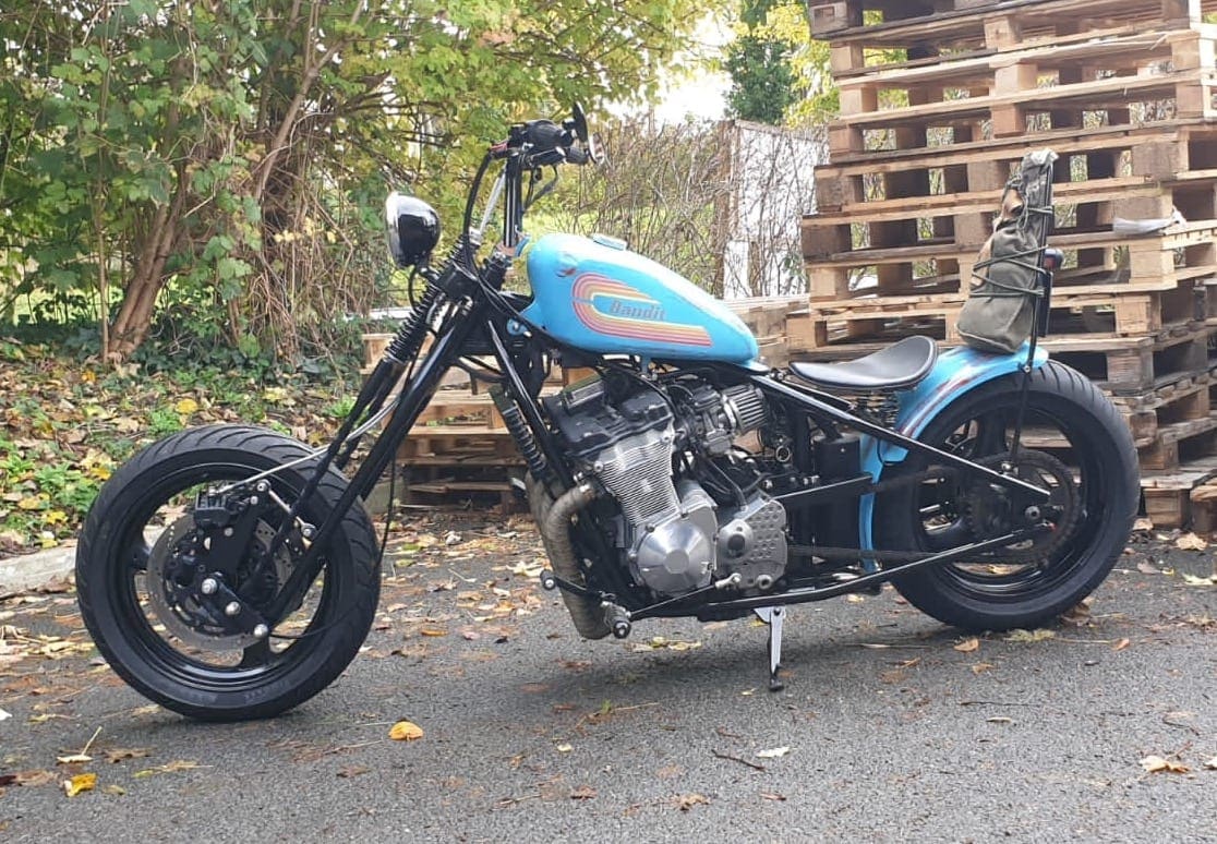 PHOTOS: TR1 Yamaha chop & Bandit 600 | MoreBikes