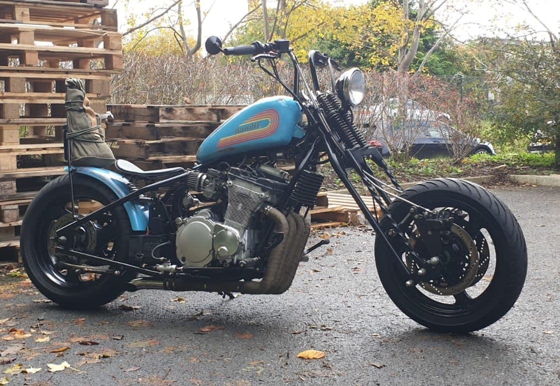 PHOTOS: TR1 Yamaha chop & Bandit 600 | MoreBikes