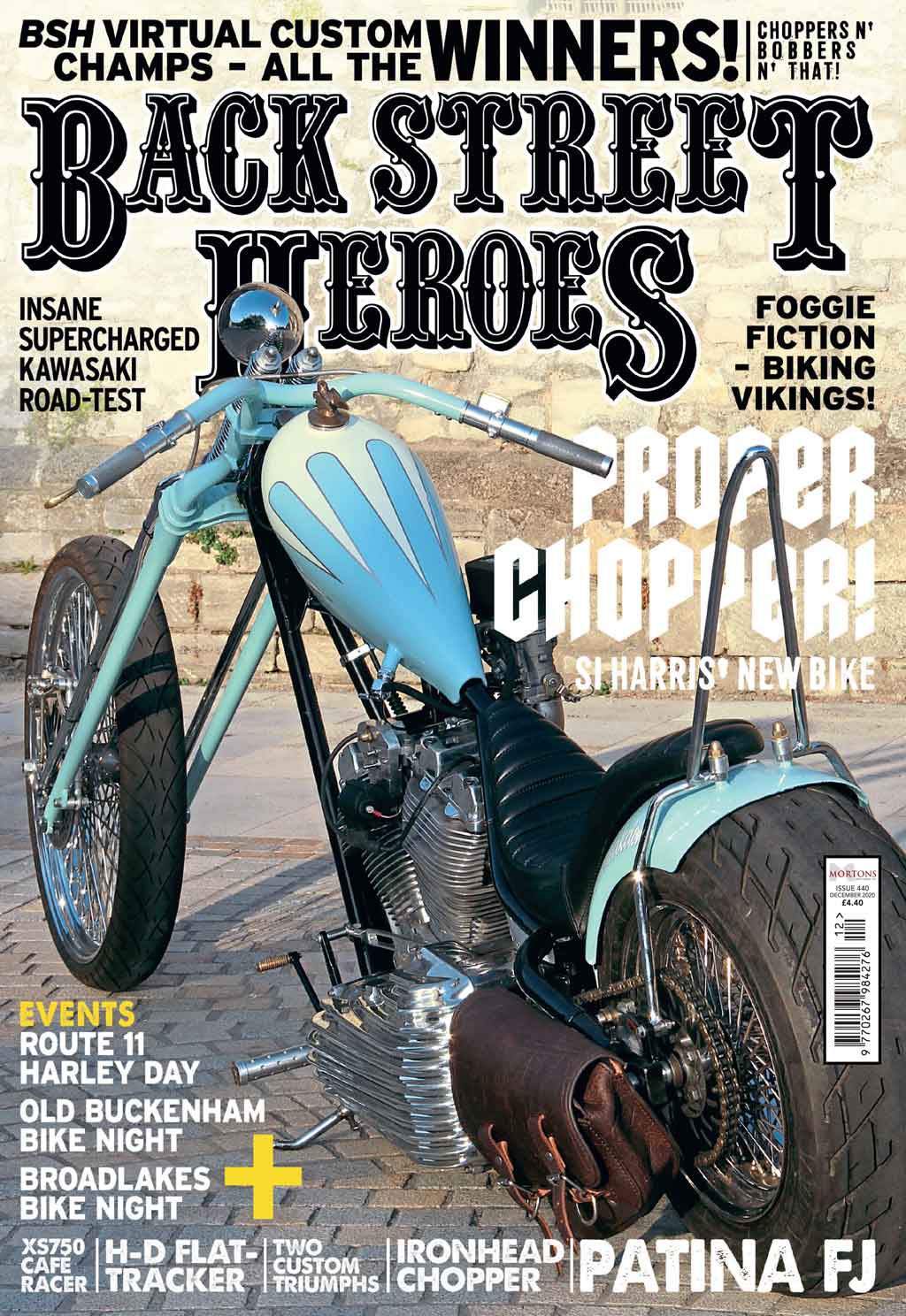 PREVIEW: December issue of Back Street Heroes | MoreBikes