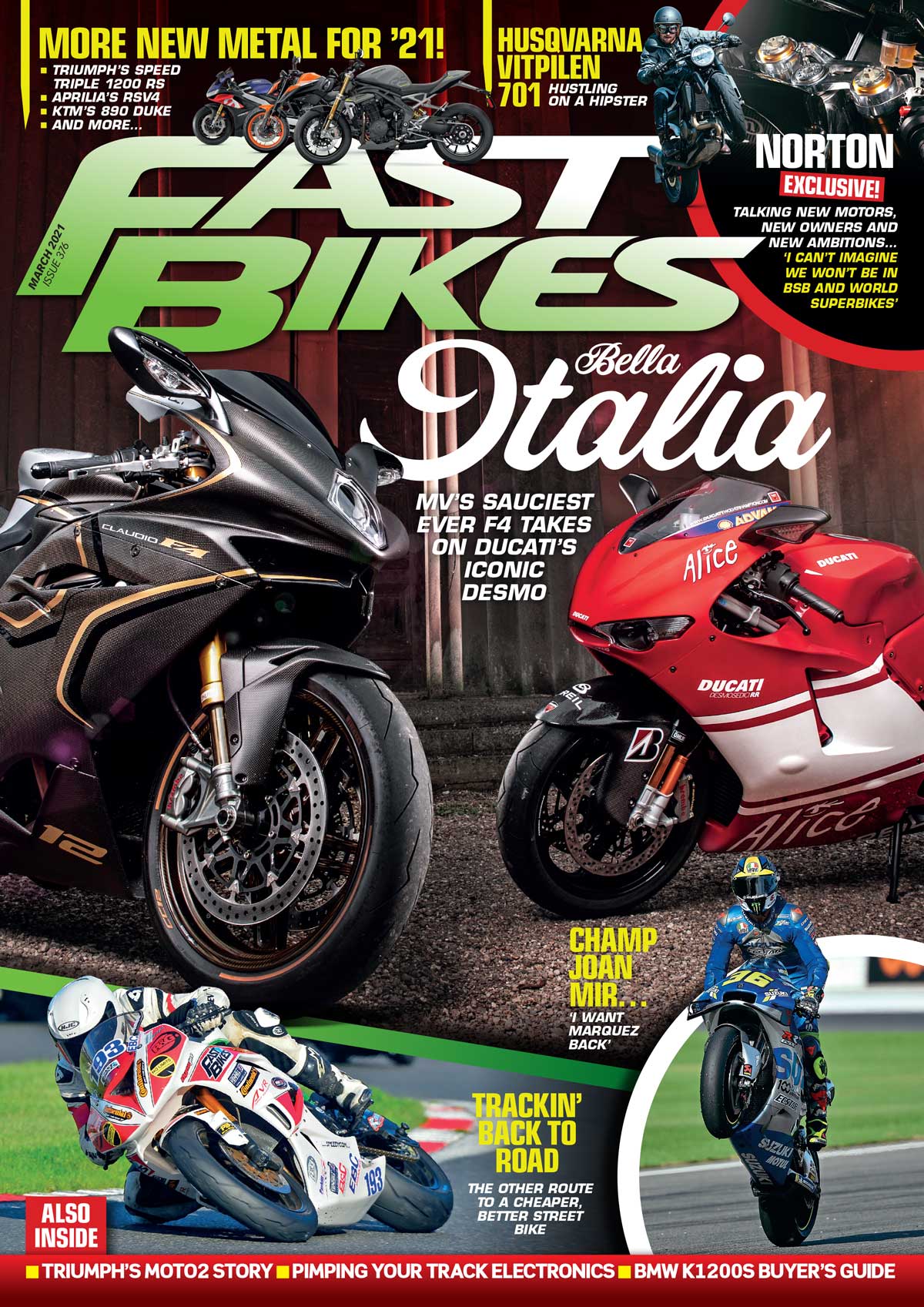 PREVIEW: March issue of Fast Bikes magazine | MoreBikes