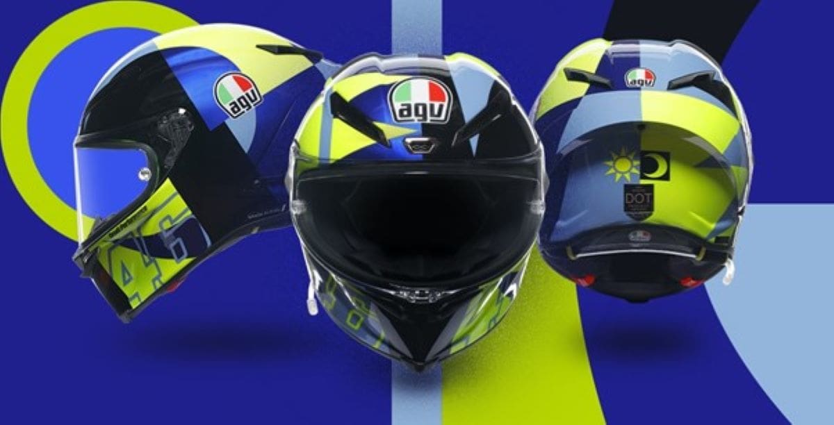 AGV introduces limited edition Rossi replica helmet | MoreBikes