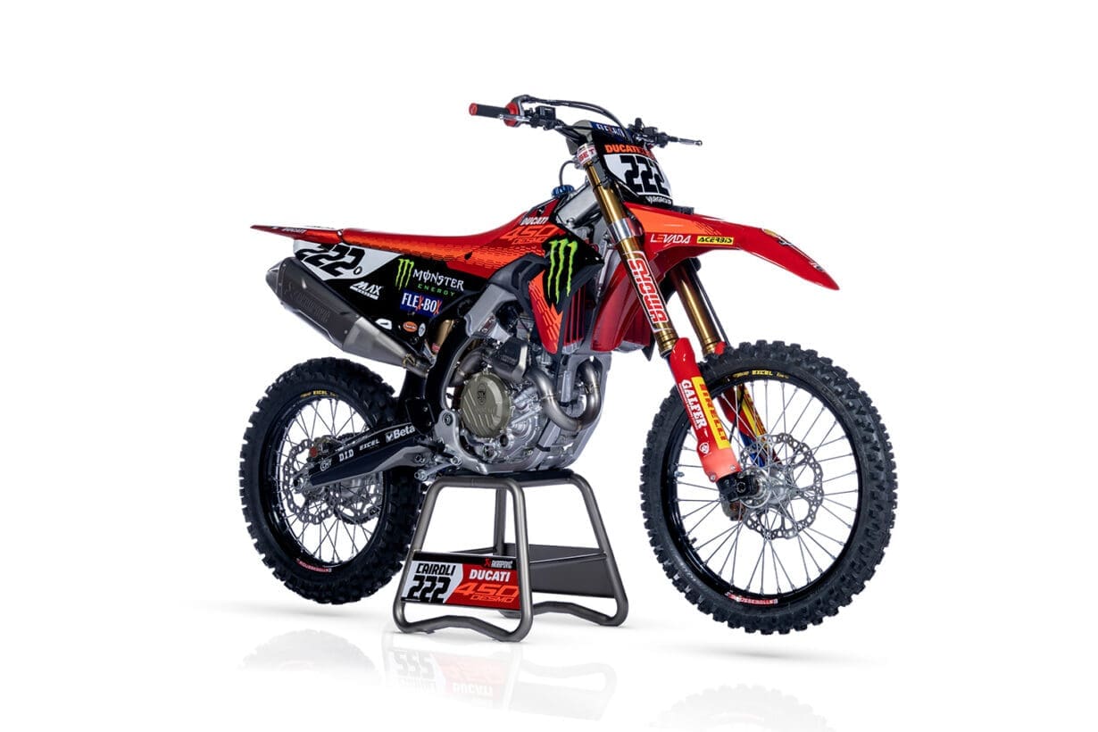 First look: Ducati Desmo450 MX revealed | MoreBikes