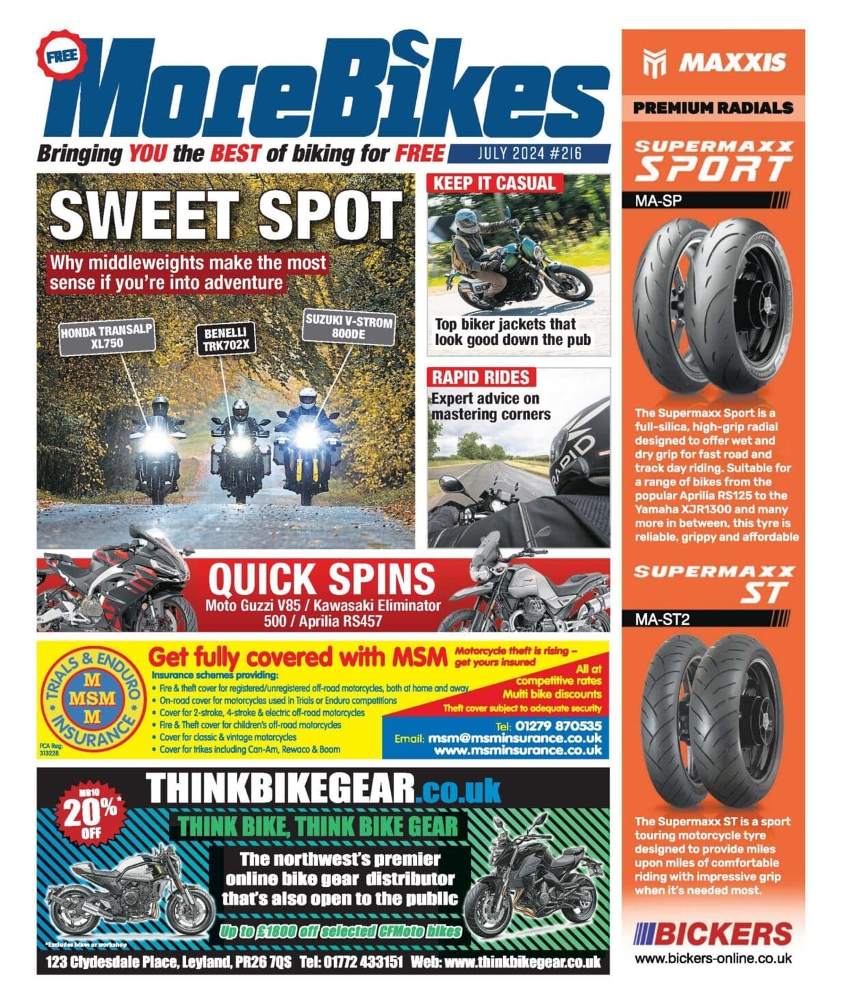 July 2024 | MoreBikes