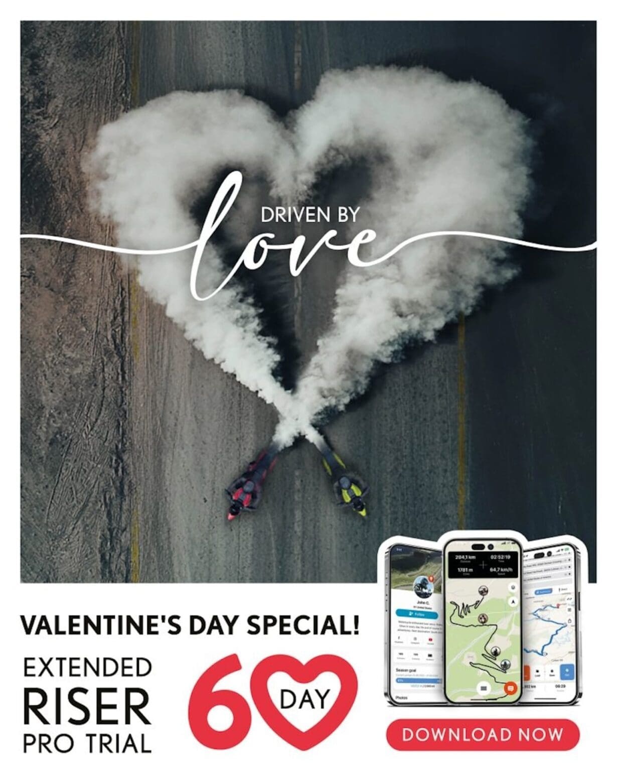 RISER: 60 day extended trial of RISER PRO | MoreBikes