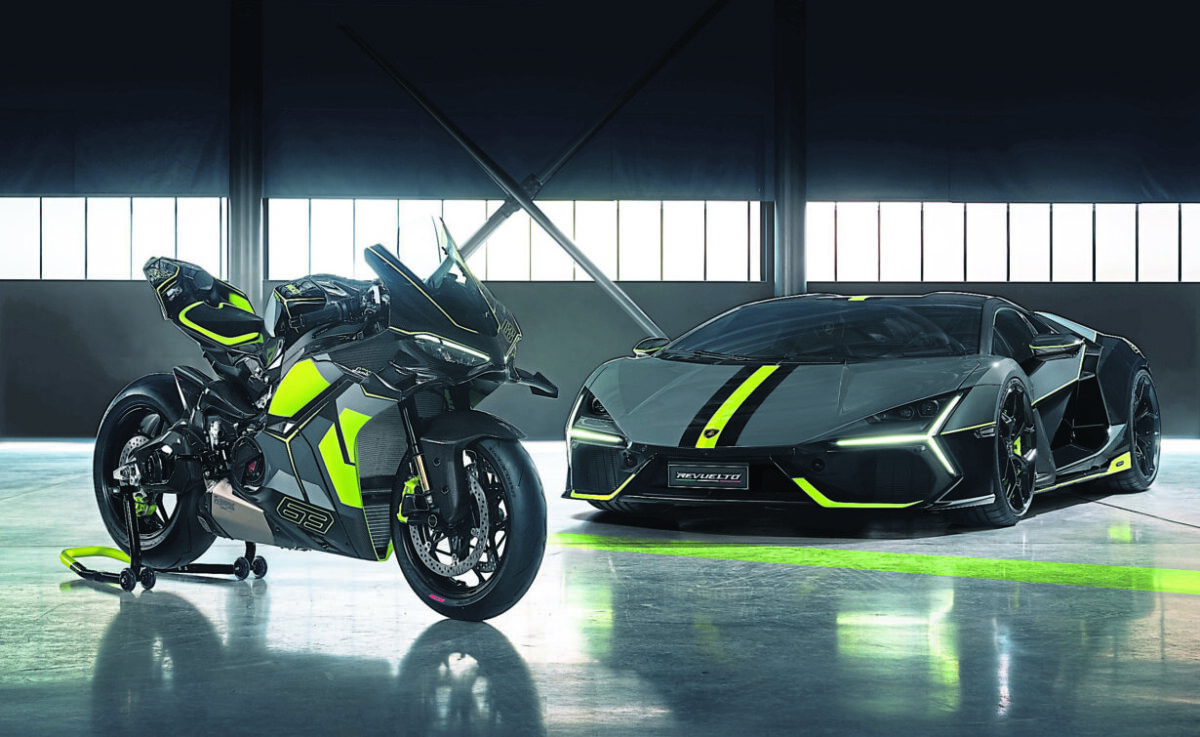 LAMBORGHINI by Ducati! | MoreBikes
